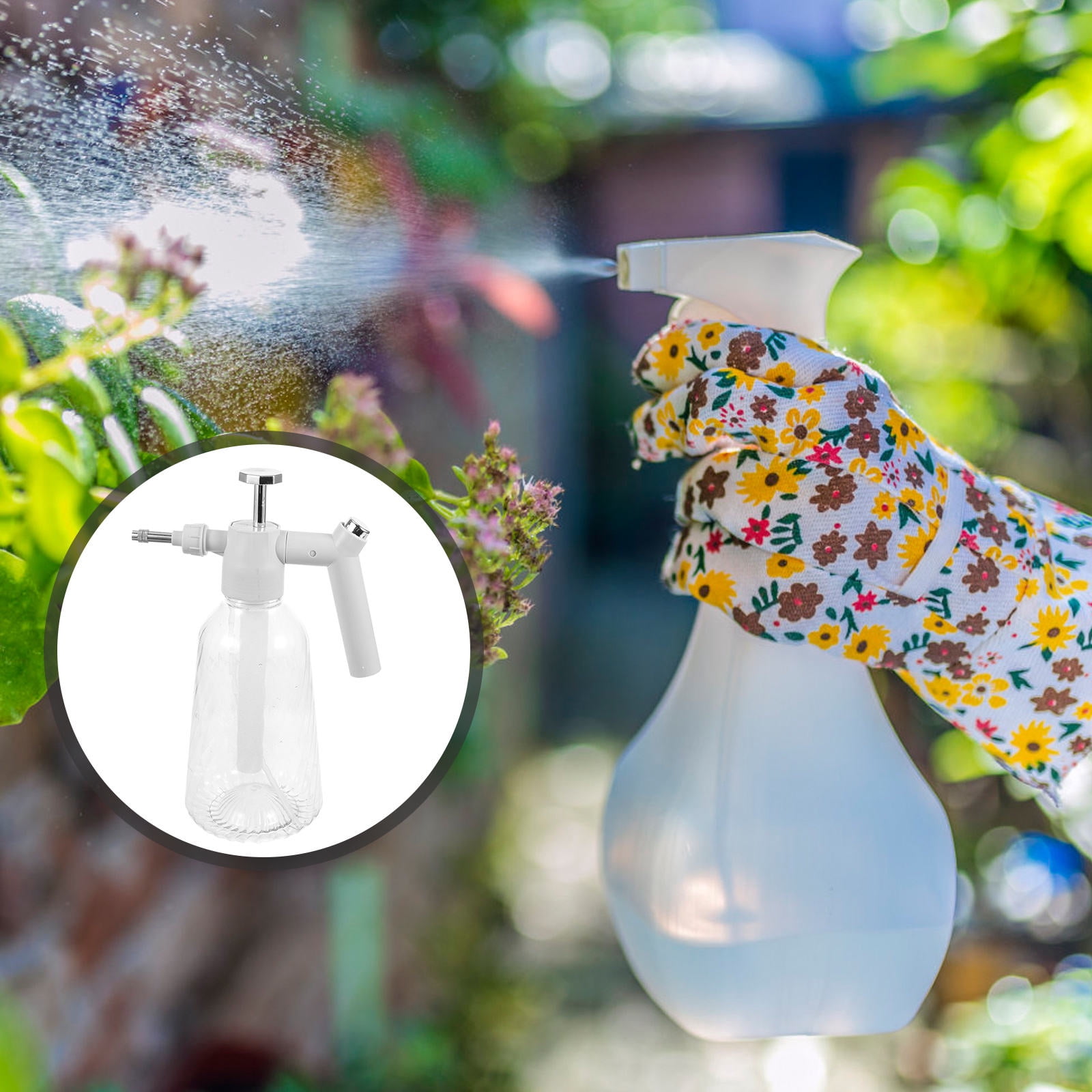 PAMINGONO 1Pack Plastic Garden Sprayer Misting Water Bottle For ...