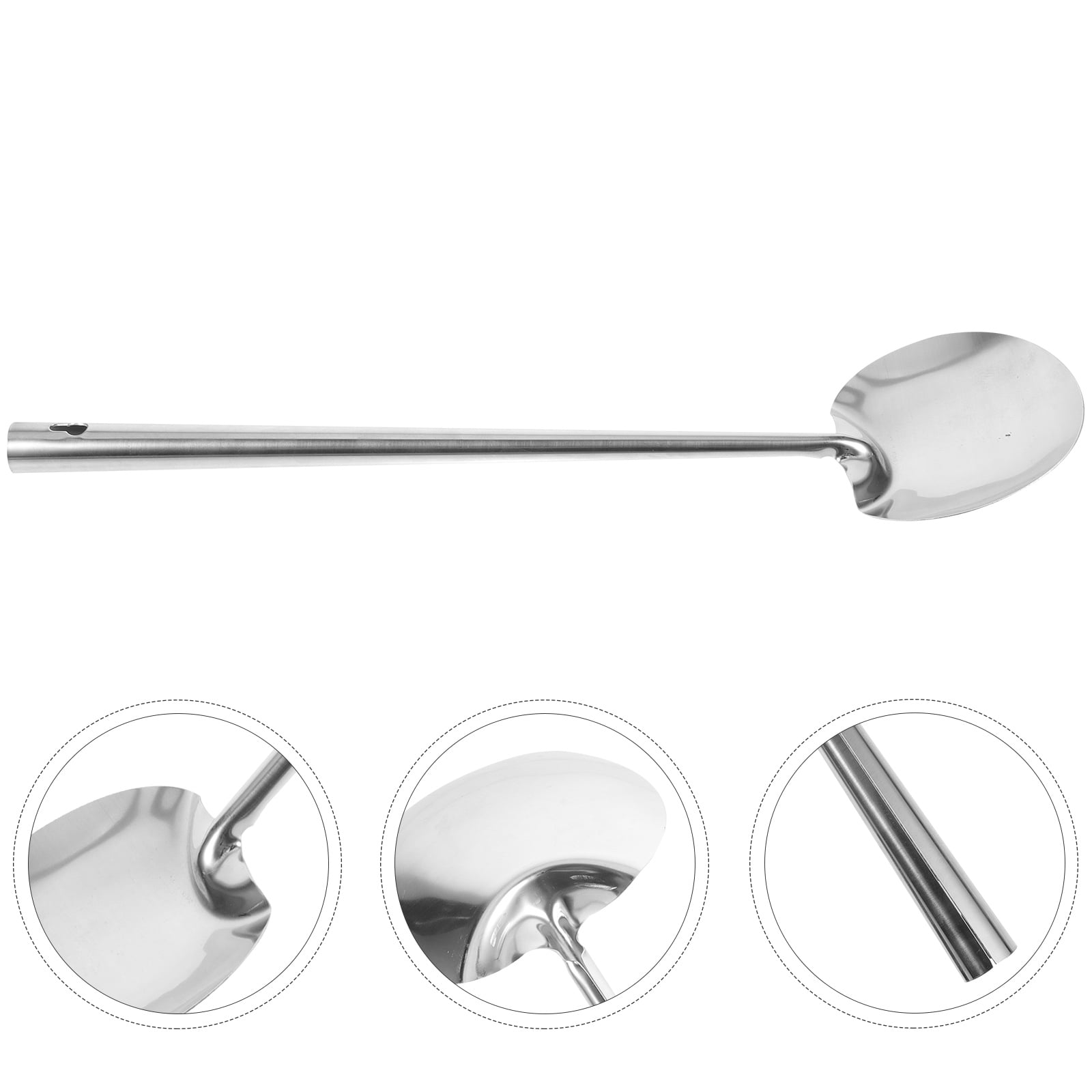 PAMINGONO 1Pack Spatulas for Kitchen Use Stainless Steel Wok Spatula ...