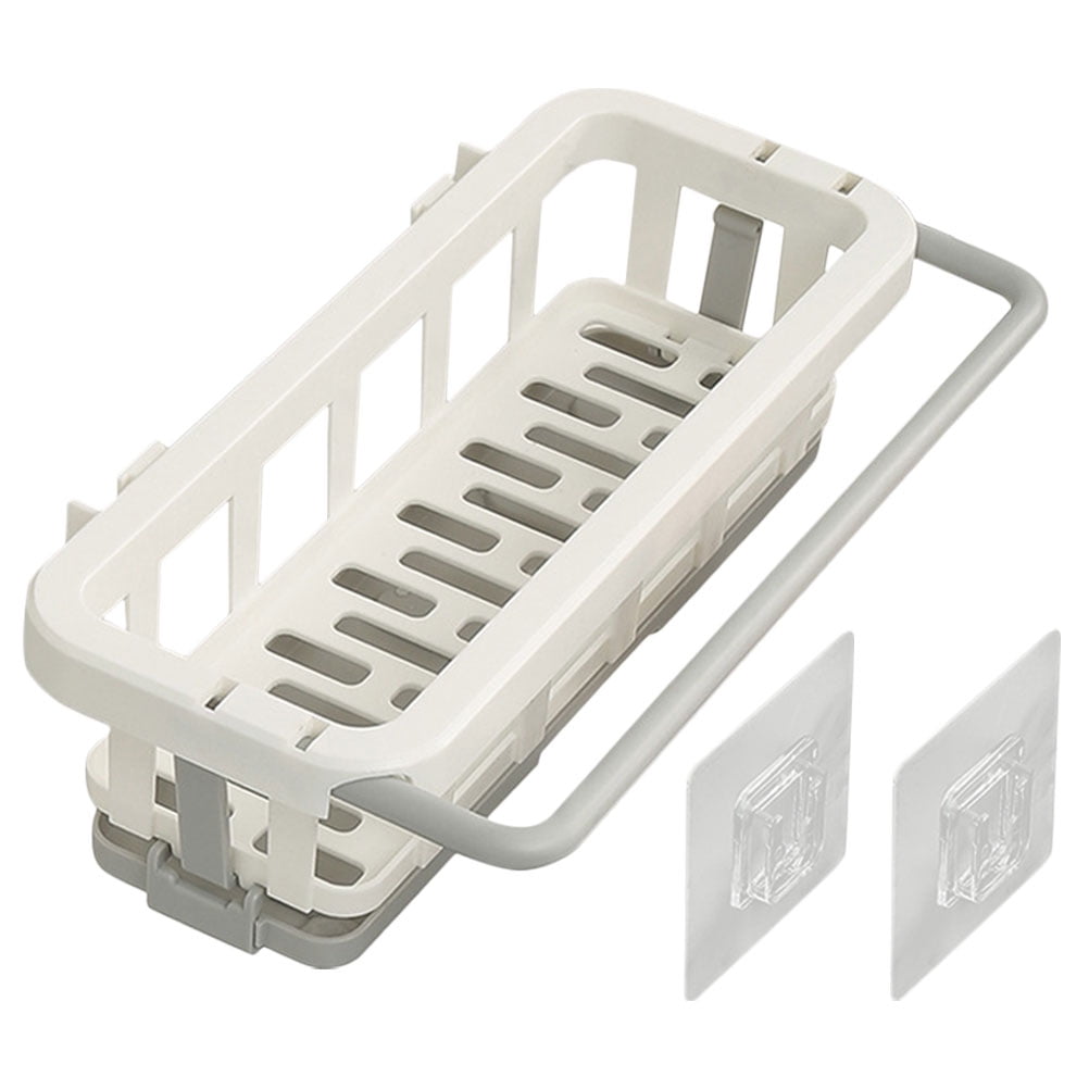 PAMINGONO Multi Functional White Wire Mesh Sponge Holder for Kitchen ...