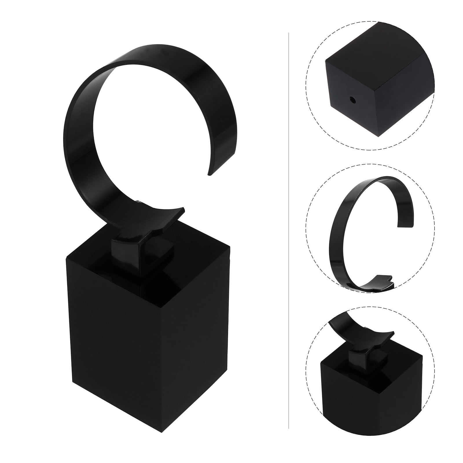 PAMINGONO 1Pack Watch Display Case Acrylic Simple Design for Jewelry ...