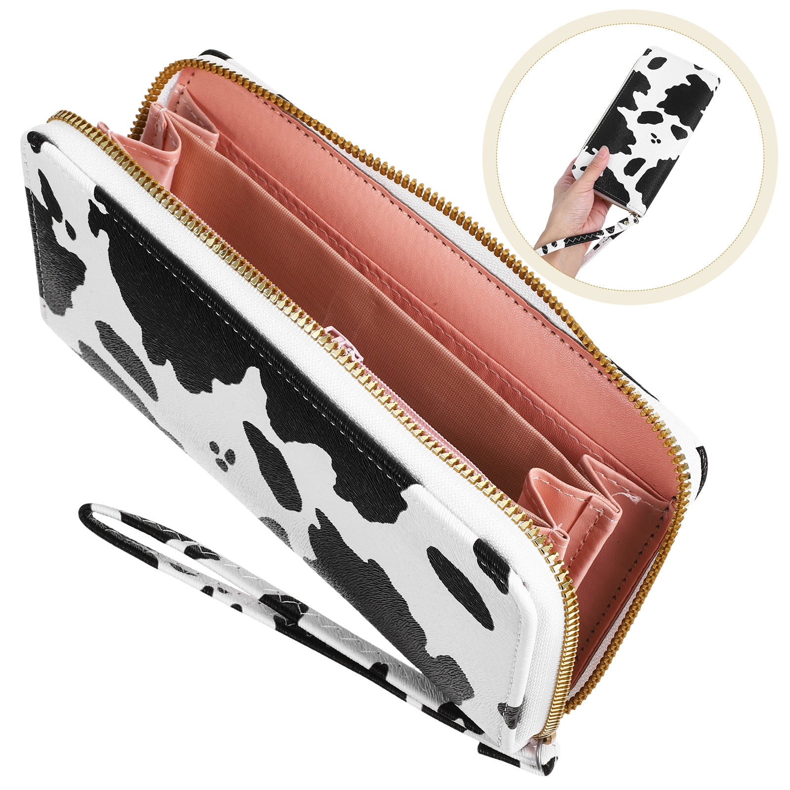 PAMINGONO 1Pack Women Small Wallet with Zipper Closure and Coin Storage ...