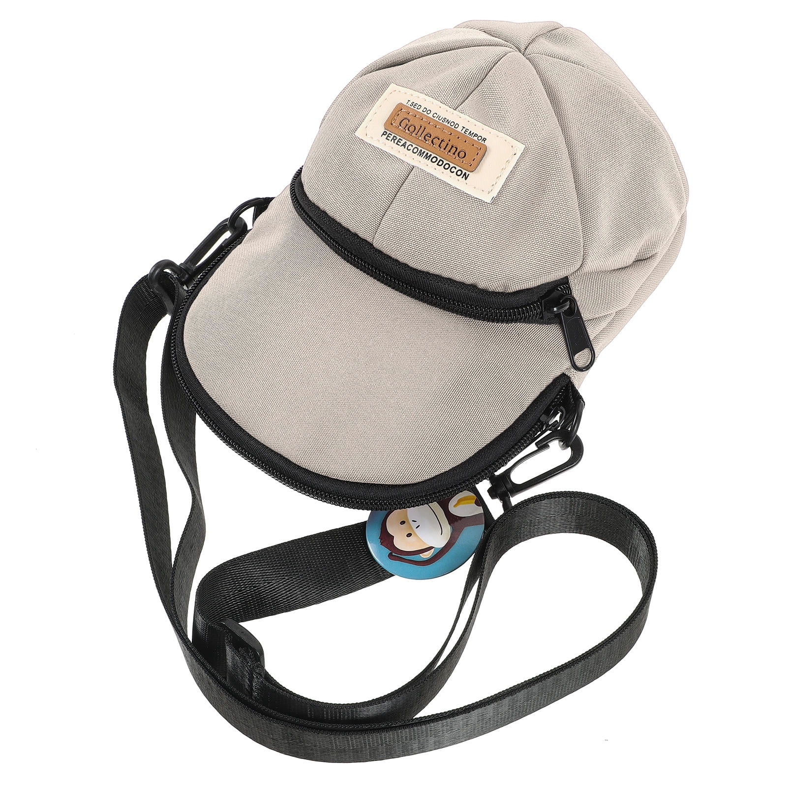 PAMINGONO 1Pcs Anti Theft Crossbody Bag Khaki Multi Cloth Fabric for ...