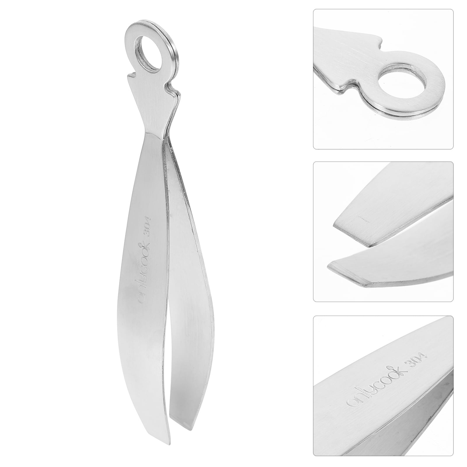 PAMINGONO 1Pcs Fish Bone Pliers Tweezers Stainless Steel for Removing ...