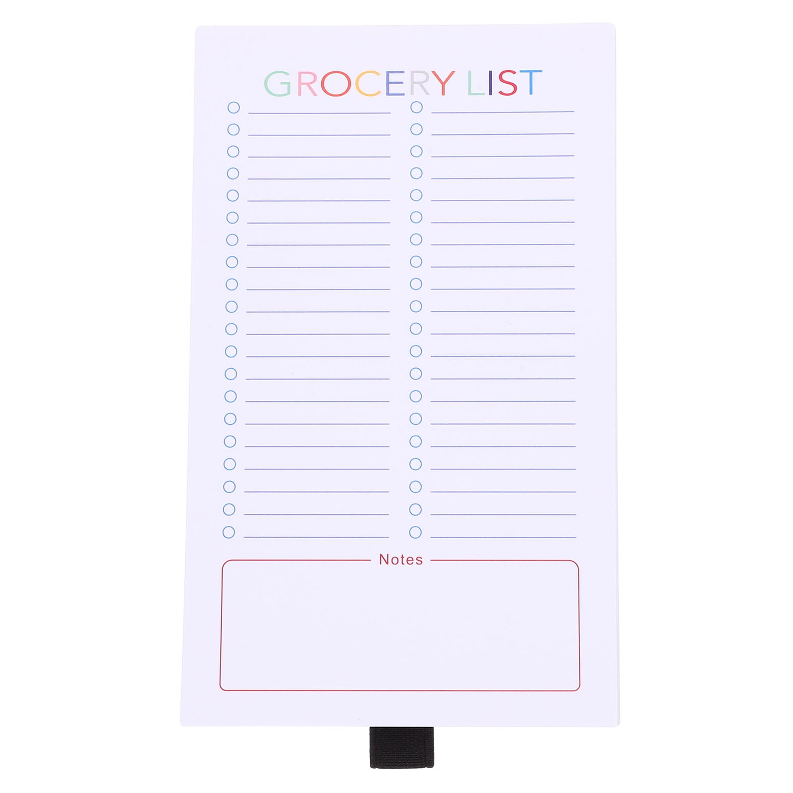 PAMINGONO 1Pcs Paper Shopping List Pads for Adults Magnetic Attachment ...