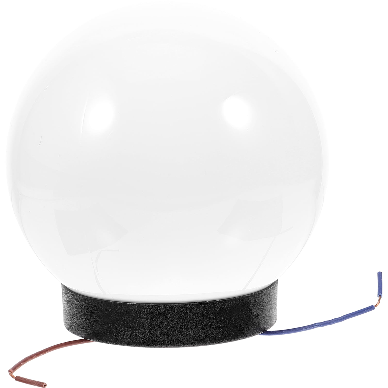 PAMINGONO 1Set Cream White Round Light Cover for Outdoor Light Fixtures ...