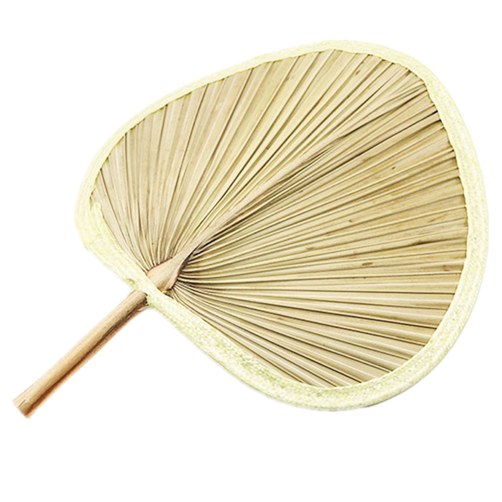 PAMINGONO 1Set Fans Handheld Woven Leaf Great For Keeping Cool At The ...
