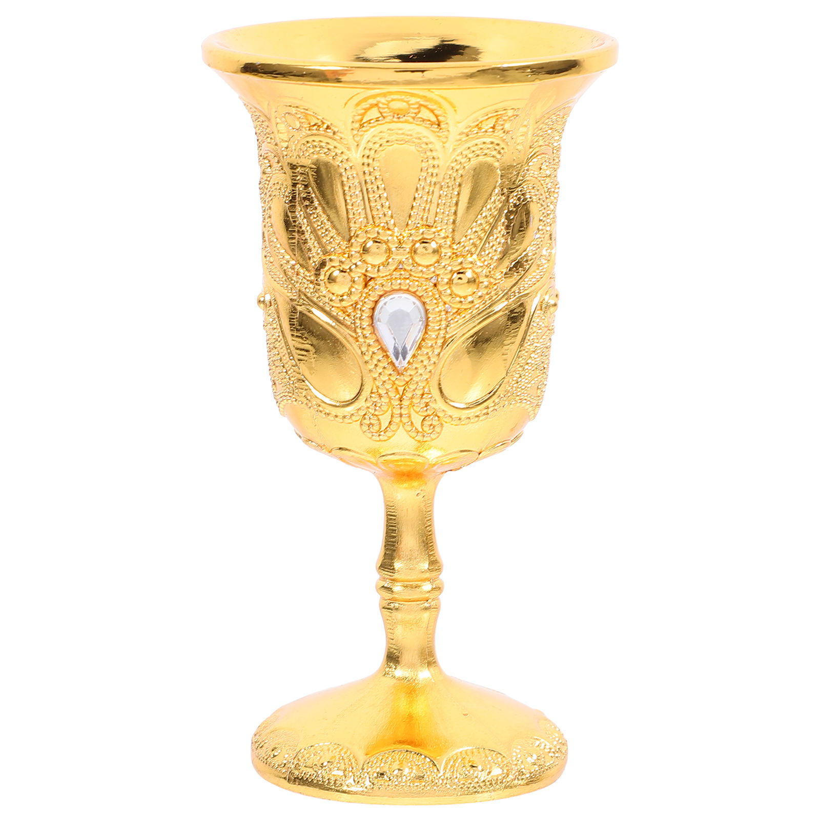 PAMINGONO 1Set Medieval Goblets Golden Copper High Stem People Who ...