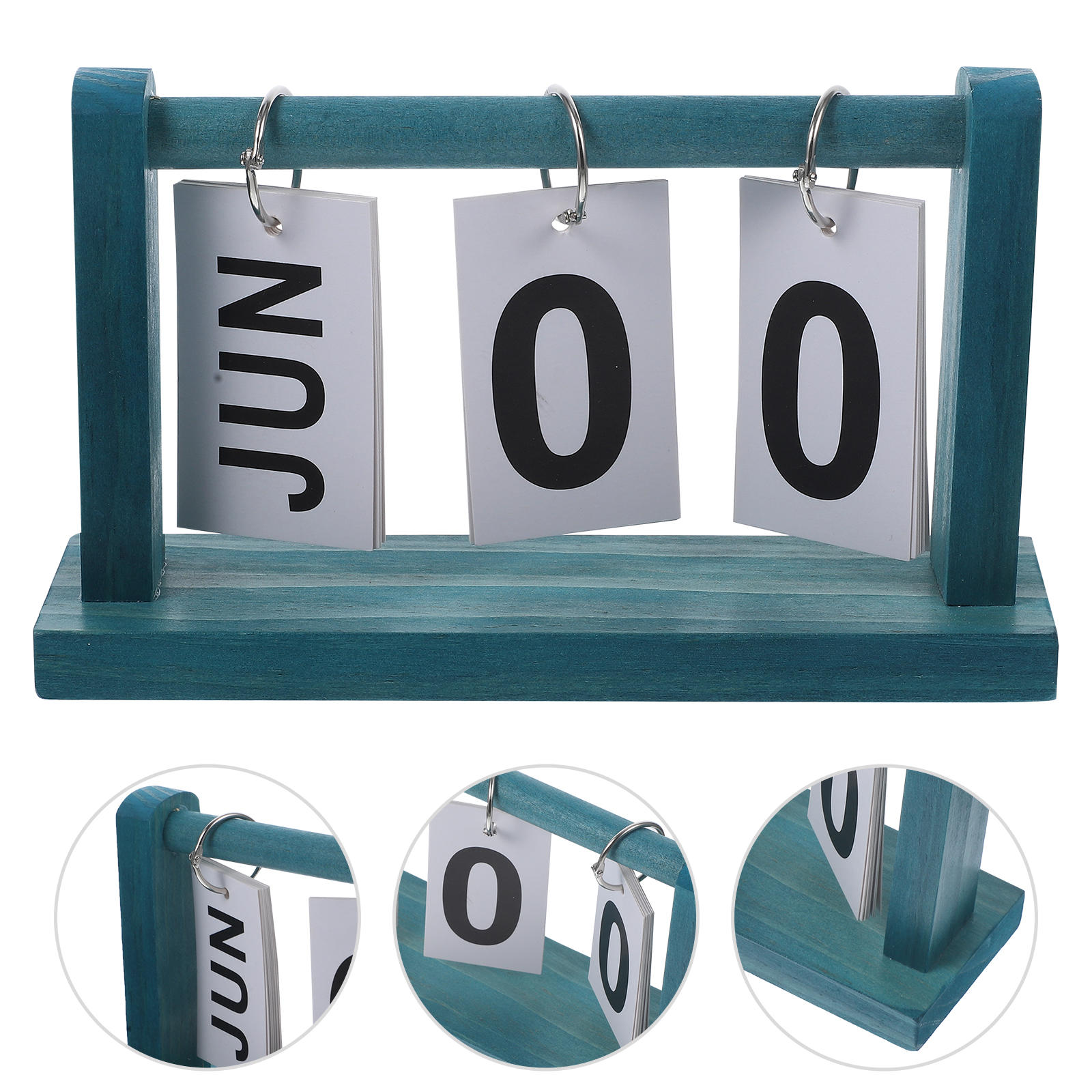 PAMINGONO 1Set Paper Chic Design Perpetual Flip Calendar for Birthday ...