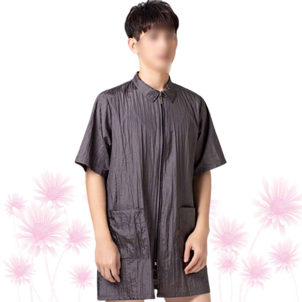 PAMINGONO 1Set Salon Smock for Stylist in Grey Color with Nylon ...