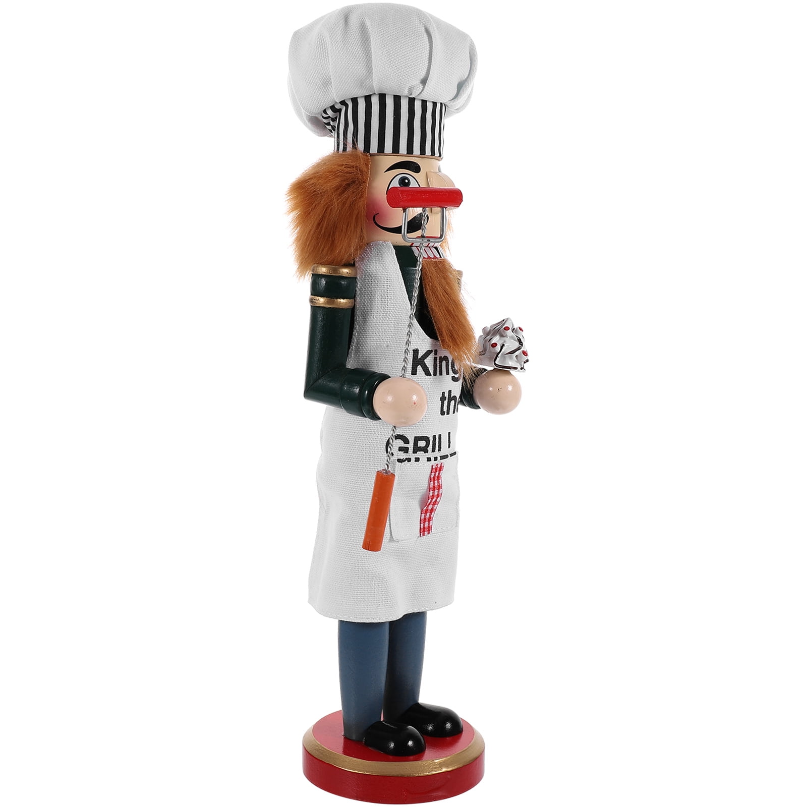 PAMINGONO 1Set Traditional Nutcracker Figure Multi Color Cloth Material ...