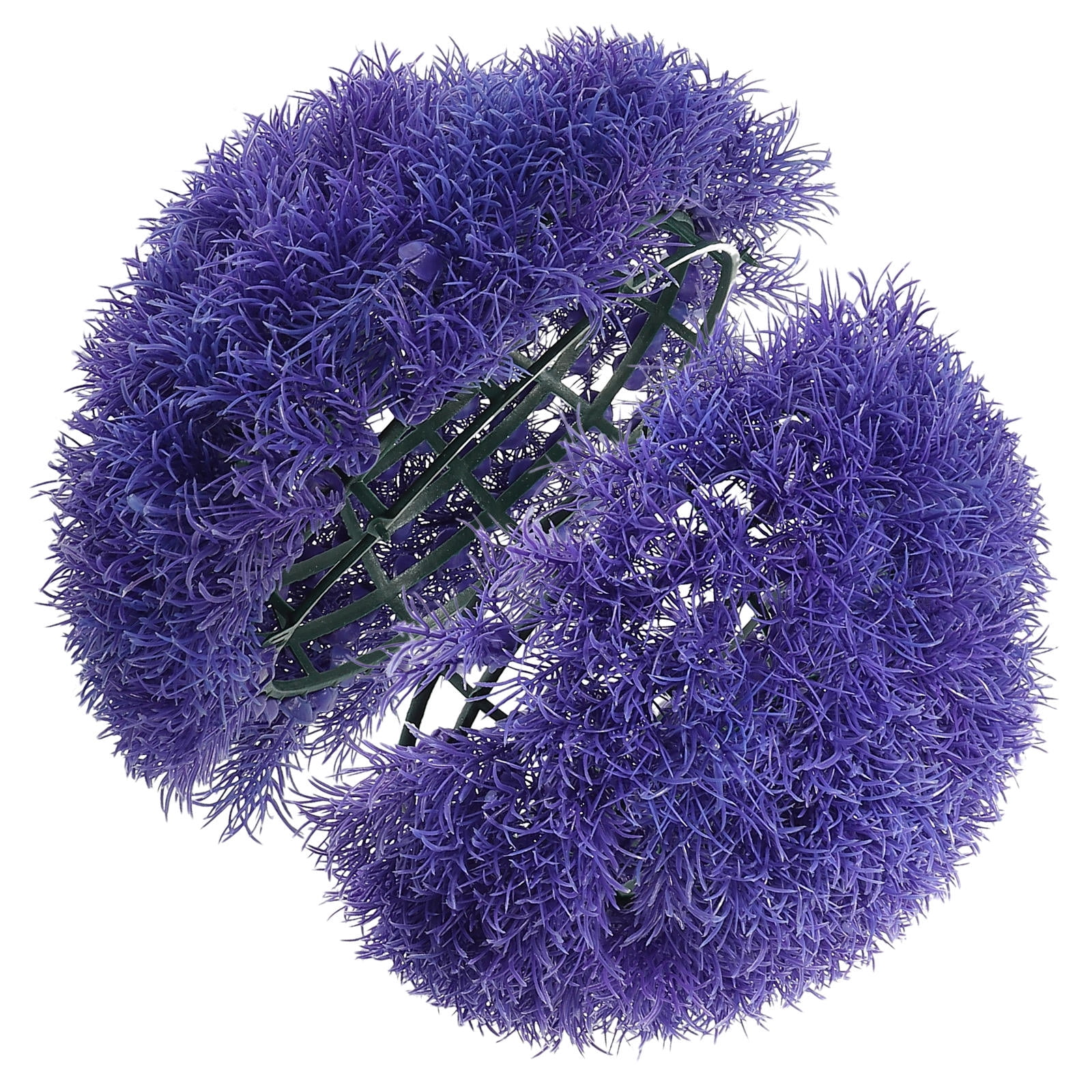 PAMINGONO 1Set Vivid Topiary Ball Purple Plastic for Home and Garden ...