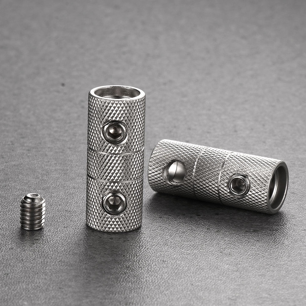 PAMINGONO 2Pair Durable Metal Wire Coupler for Car Audio System Amplifier Cable Connector ...