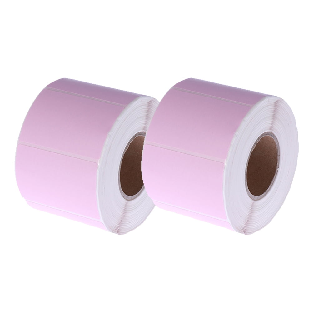 PAMINGONO 2 Rolls Thermal Labels Blank Shipping Address Stickers Self ...