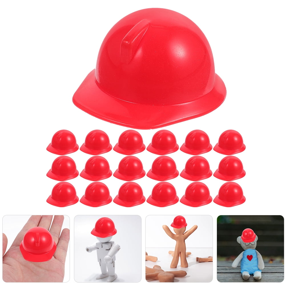 PAMINGONO Doll Hat Red Plastic 20Pack Home Use - Walmart.com