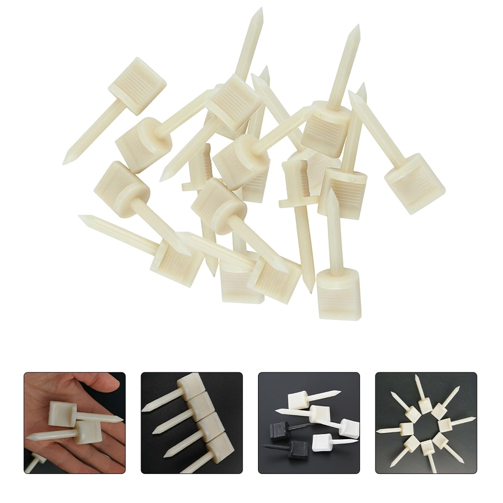 PAMINGONO 20Pack Archery Target Pins Cylindrical White Beige for ...