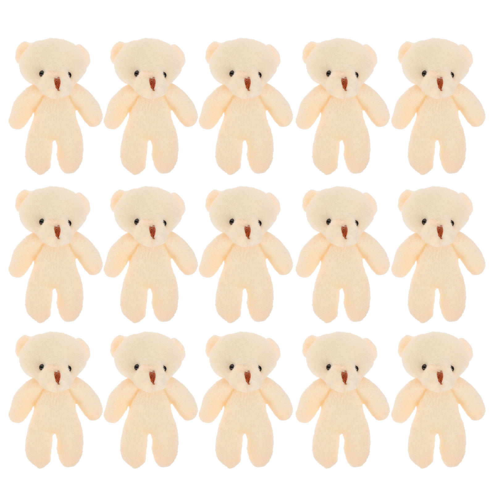 PAMINGONO 20Pcs Tiny Stuffed Bears Mini Bear Toy for Daily Accessories ...