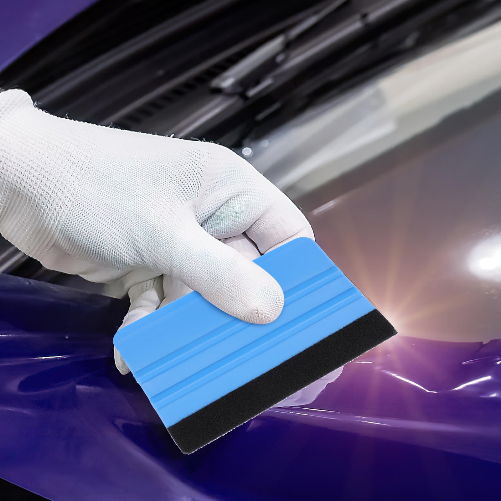PAMINGONO Wallpaper Smoothing Tool Kit Blue 1 Set 7.55X4.17X0.28in ...