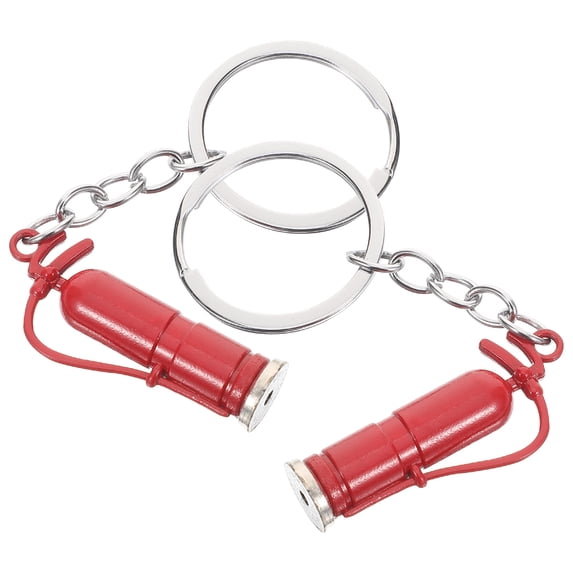 PAMINGONO Fire Fighting Accessory Fire Extinguisher Keychain Zinc Alloy ...