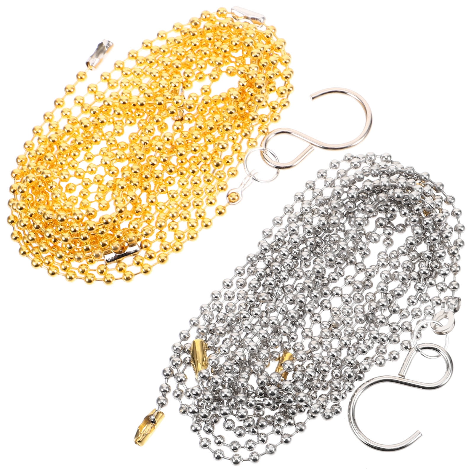 PAMINGONO Volleyball Referee Equipment Chain Design Silver 2Pcs 98.4X0 ...