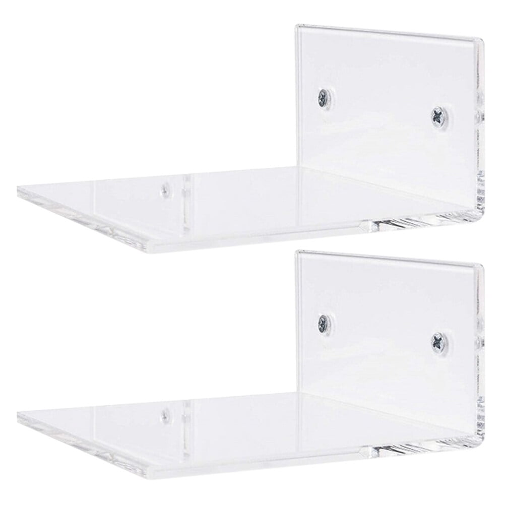 PAMINGONO 2Pack Hanging Rack Transparent Acrylic Space Saving Wall Soap ...