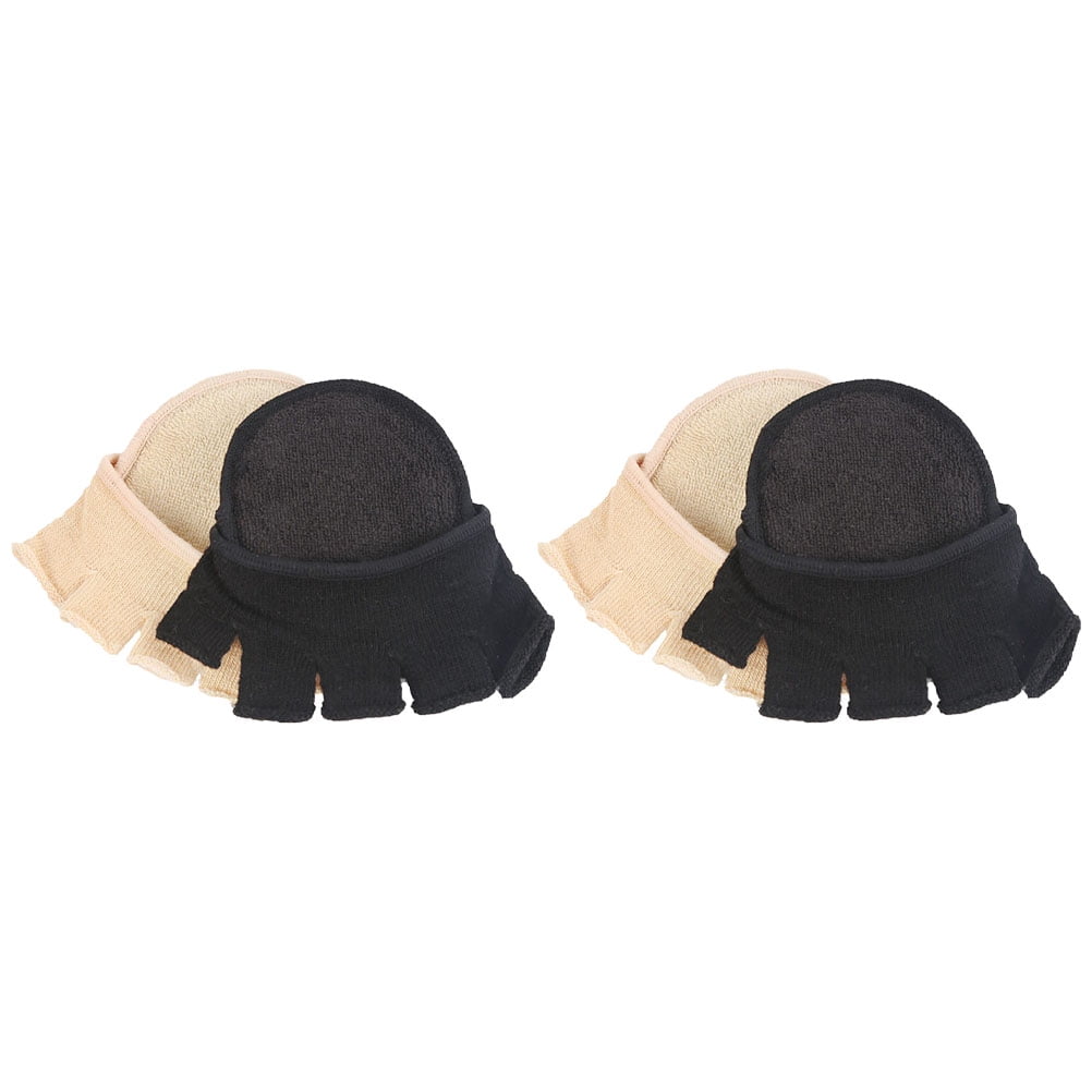 PAMINGONO 2Pairs Open Toe Socks with Toes for Women Sandal Use Elastic ...