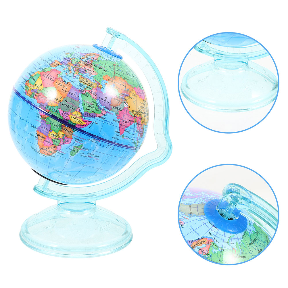PAMINGONO 2Pcs Globe Shaped Coin Bank for Children Desk Globe ...