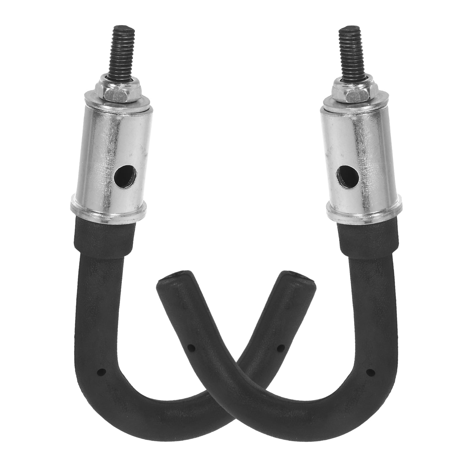 PAMINGONO Telescoping Ladder Hooks Heavy Duty Antislip Black Plastic ...