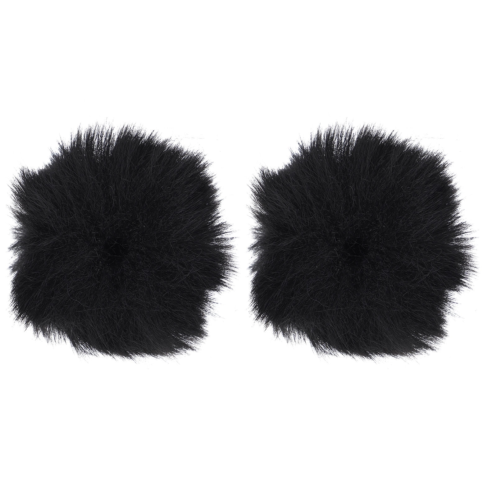 PAMINGONO 2Pcs Mic Cover with Artificial Wool for Dust Blocking and ...