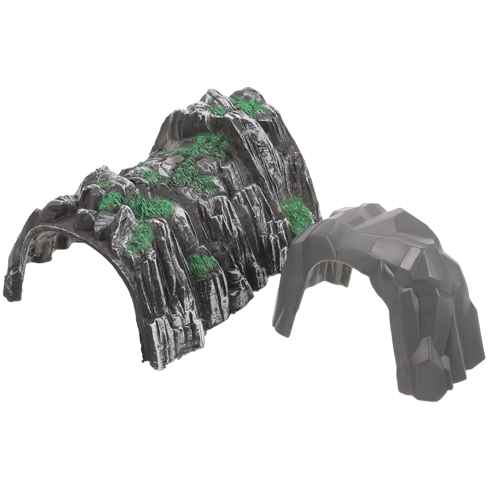 PAMINGONO 2Pcs Simulated Cave Model Tunnel Toys For Children Diy Train ...