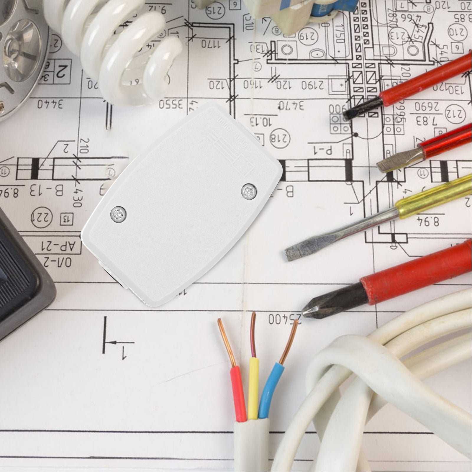 PAMINGONO 2Pcs Small Cable Box Waterproof Junction Box For Electronics ...