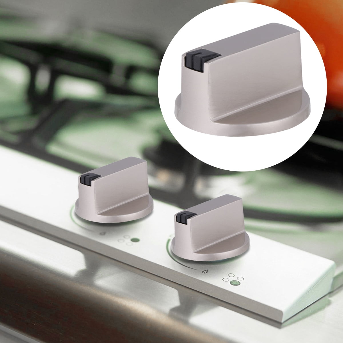PAMINGONO 3Pcs Metal Stove Switch Knob for Gas Stove Control Compact ...