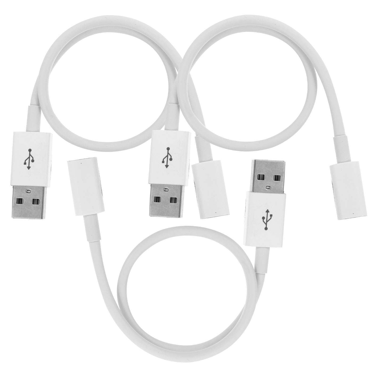 PAMINGONO 3Pcs Metal USB Extension Cables for General Users with Fast ...