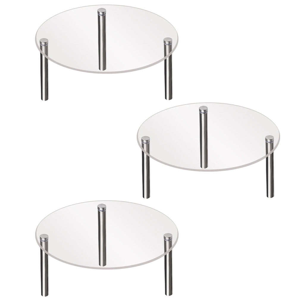 PAMINGONO 3Set Acrylic Dessert Table Stands Simple Design For Elegant ...