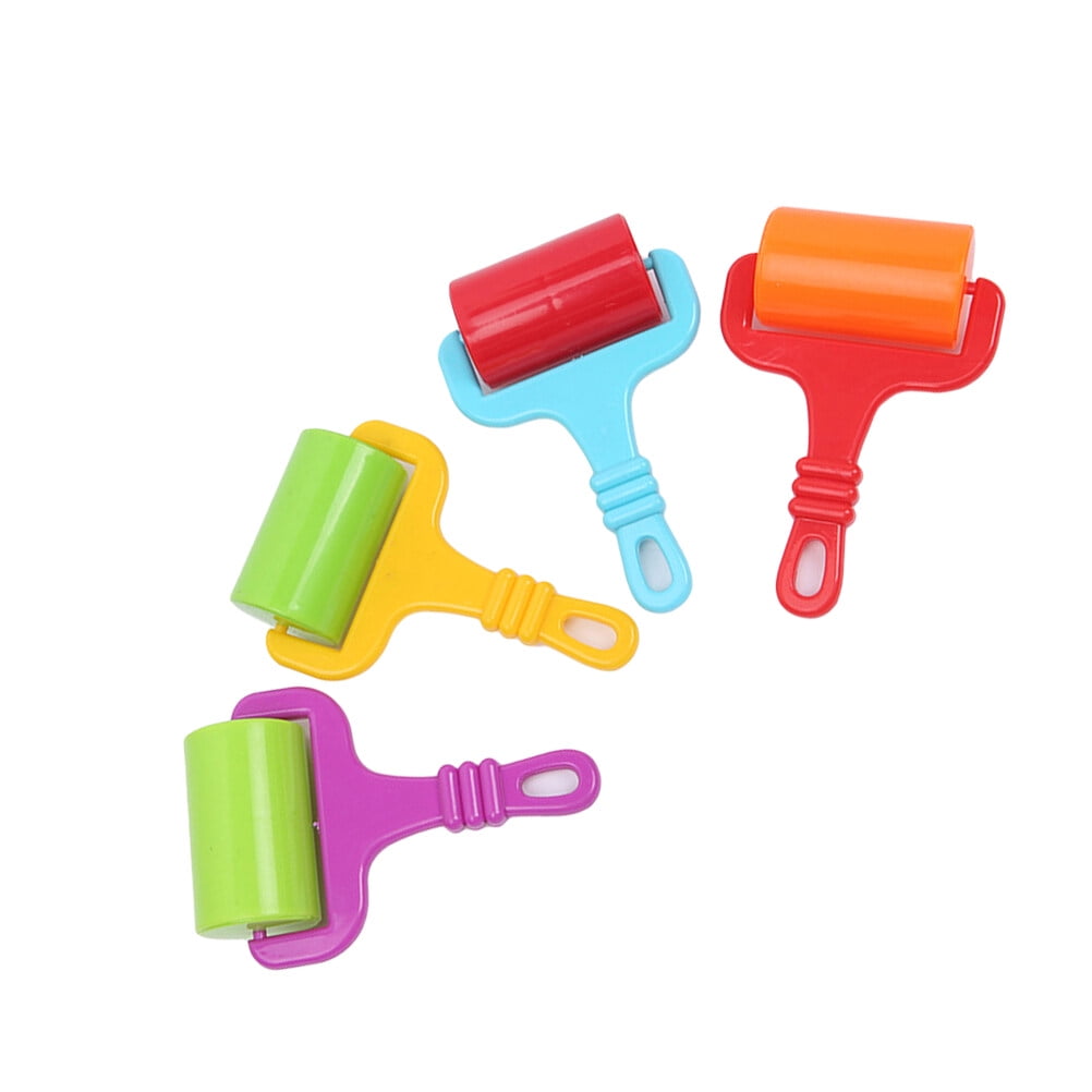 PAMINGONO 4Pcs Clay Roller Tool for Childrens Playtime Cylindrical ...