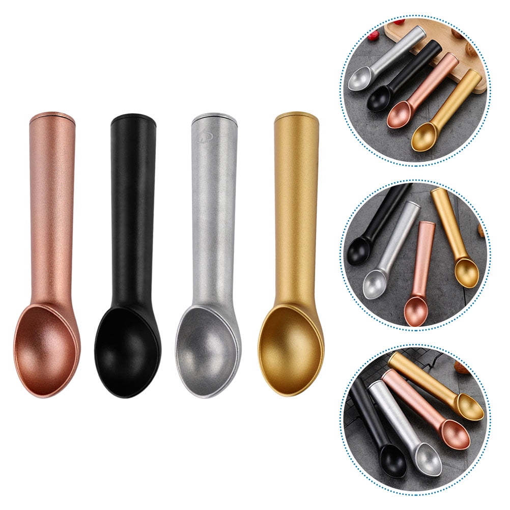 PAMINGONO Serving Spoon Food Scoopers For Kitchen 4Pcs Assorted Color ...