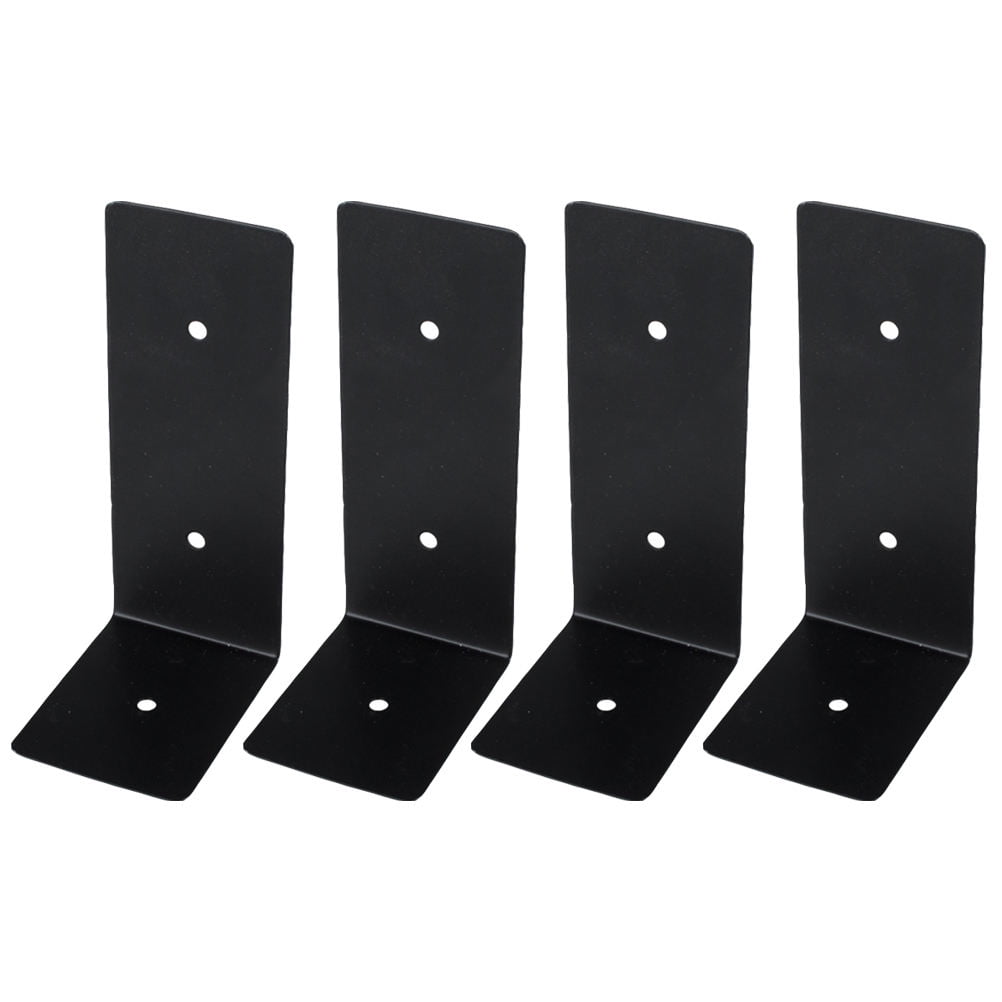 PAMINGONO 4Pcs L Shaped Brackets for Shelves Iron Shelf Brackets for ...