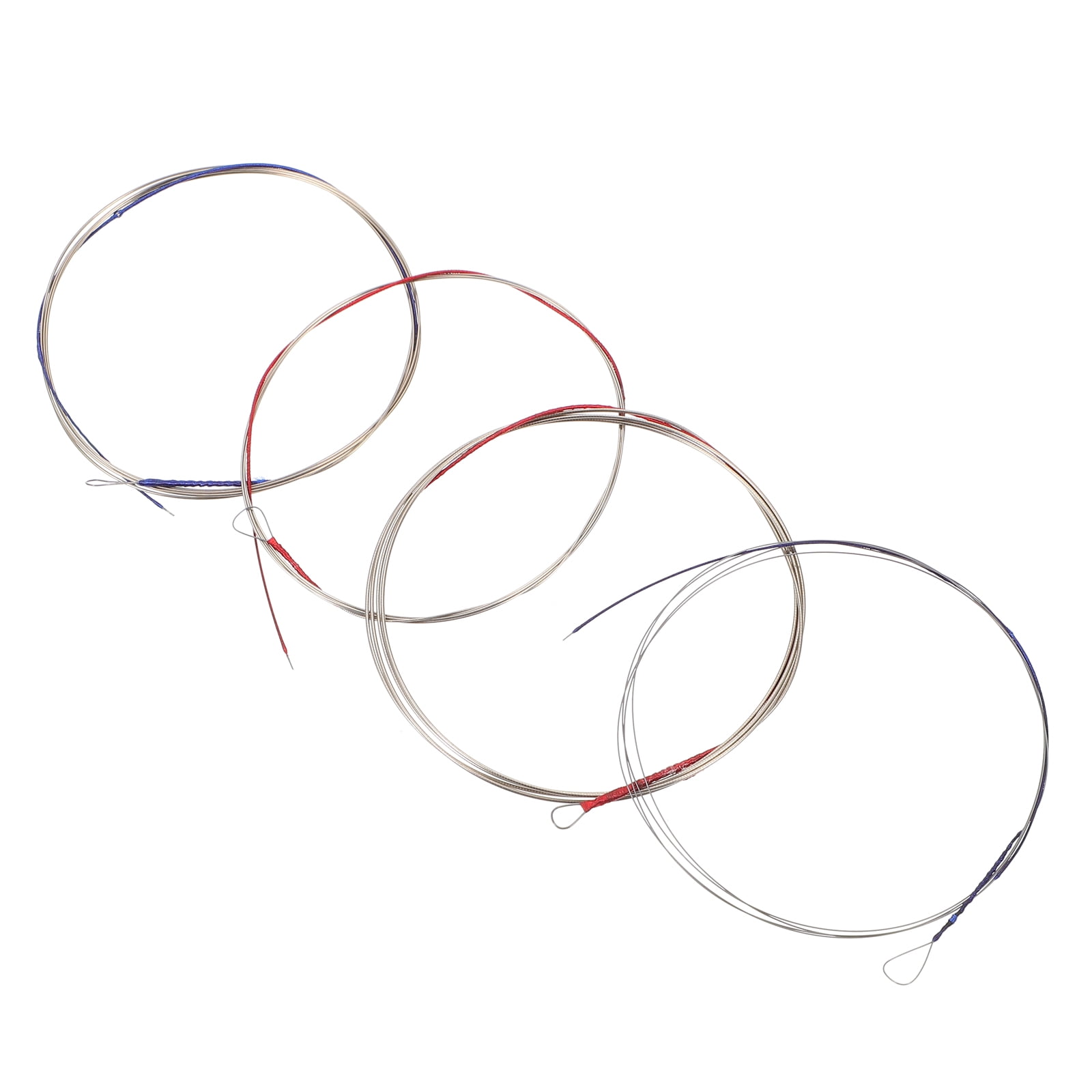 PAMINGONO 4Pcs Pipa Strings Assorted Color Metal for Changing Strings ...