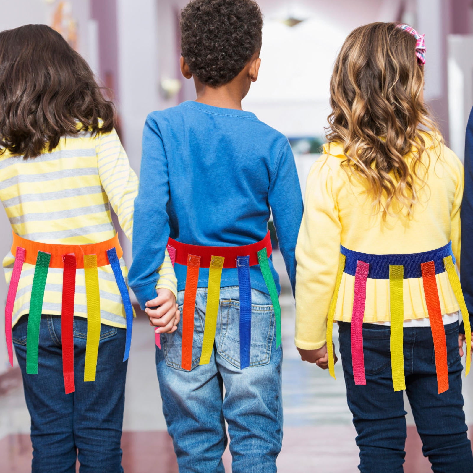 PAMINGONO 4pcs Belts for Kids Assorted Color Educational Toy for Parent ...