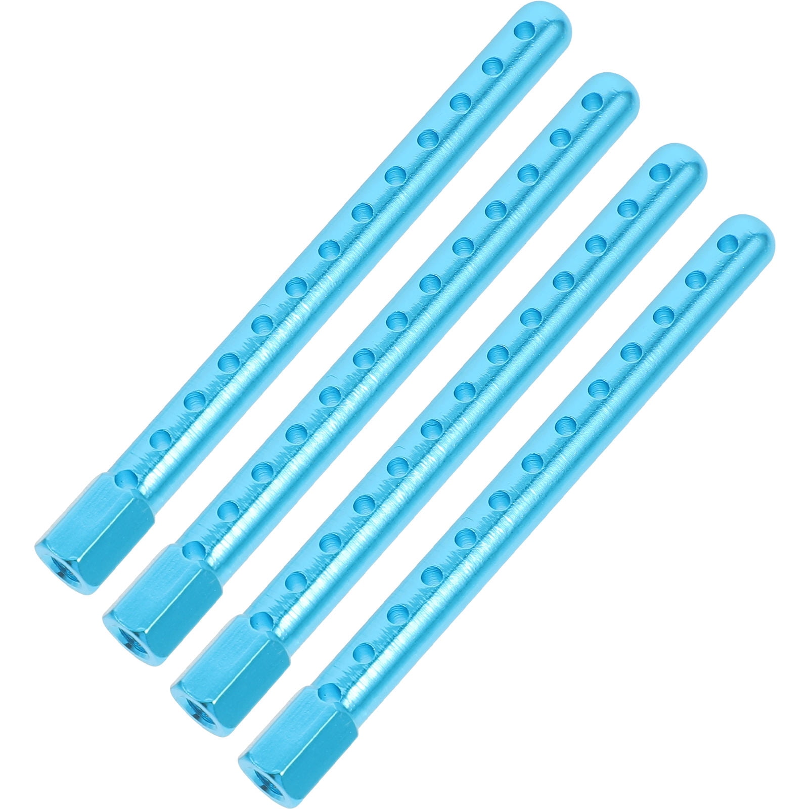 PAMINGONO Aluminium Alloy Rc Car Body Posts 4Pcs Sky-Blue Durable ...