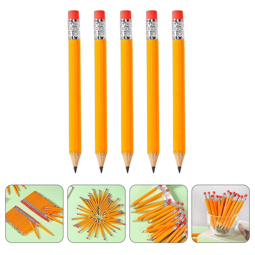 PAMINGONO 50Pack Sharpened Pencils Golf Cylindrical Compact Design for ...