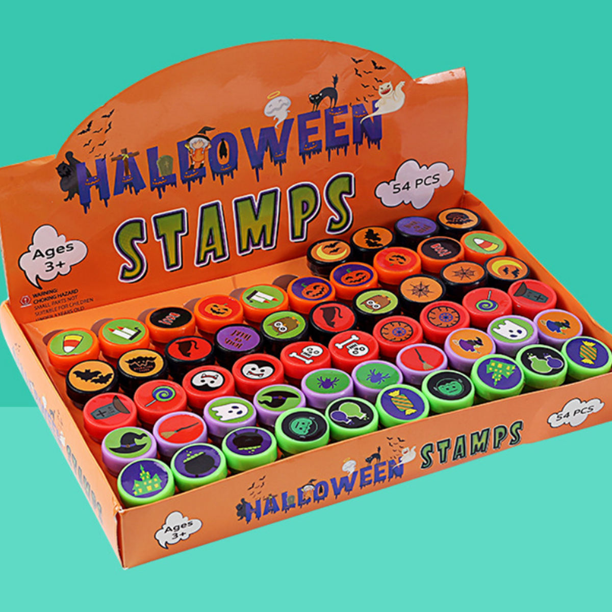 PAMINGONO Self-Ink Stampers Assorted Color Perfect for Party Crafts ...