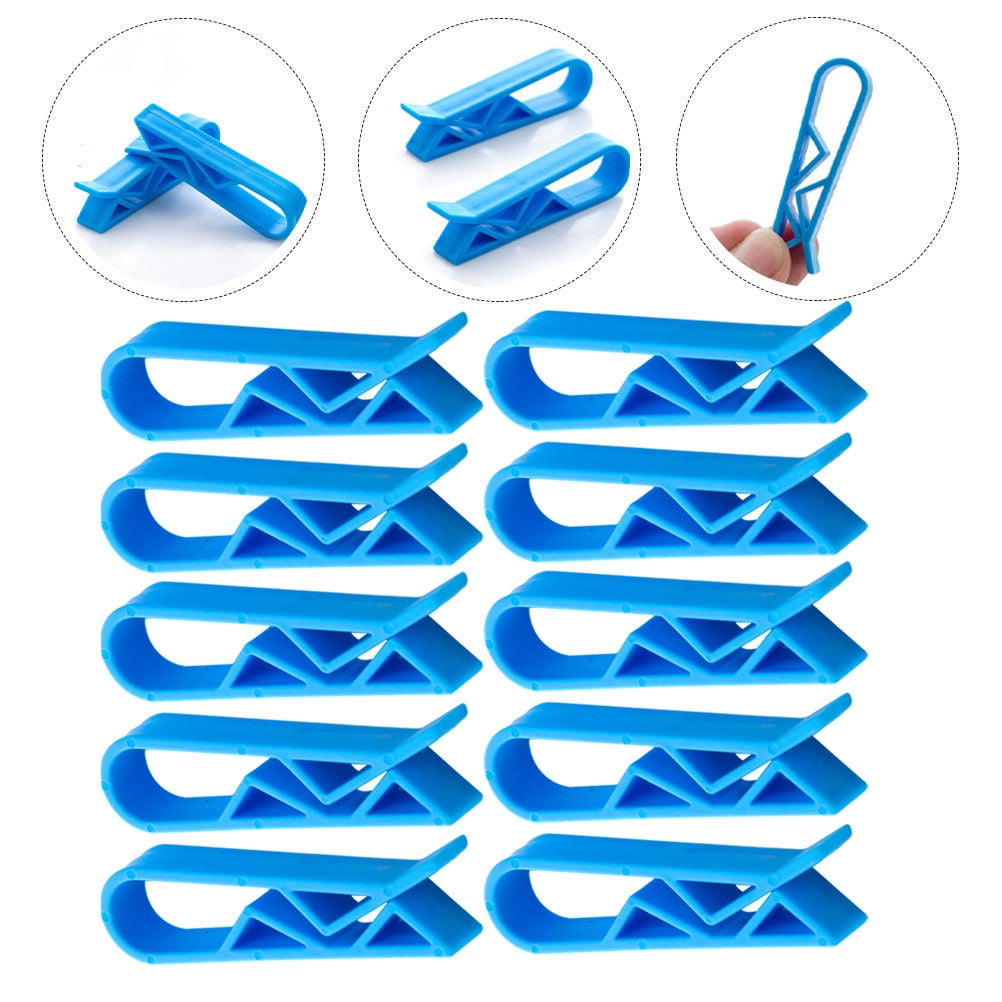 PAMINGONO 50Pcs Trash Bin Bag Clips with Compact Size for Restaurant ...