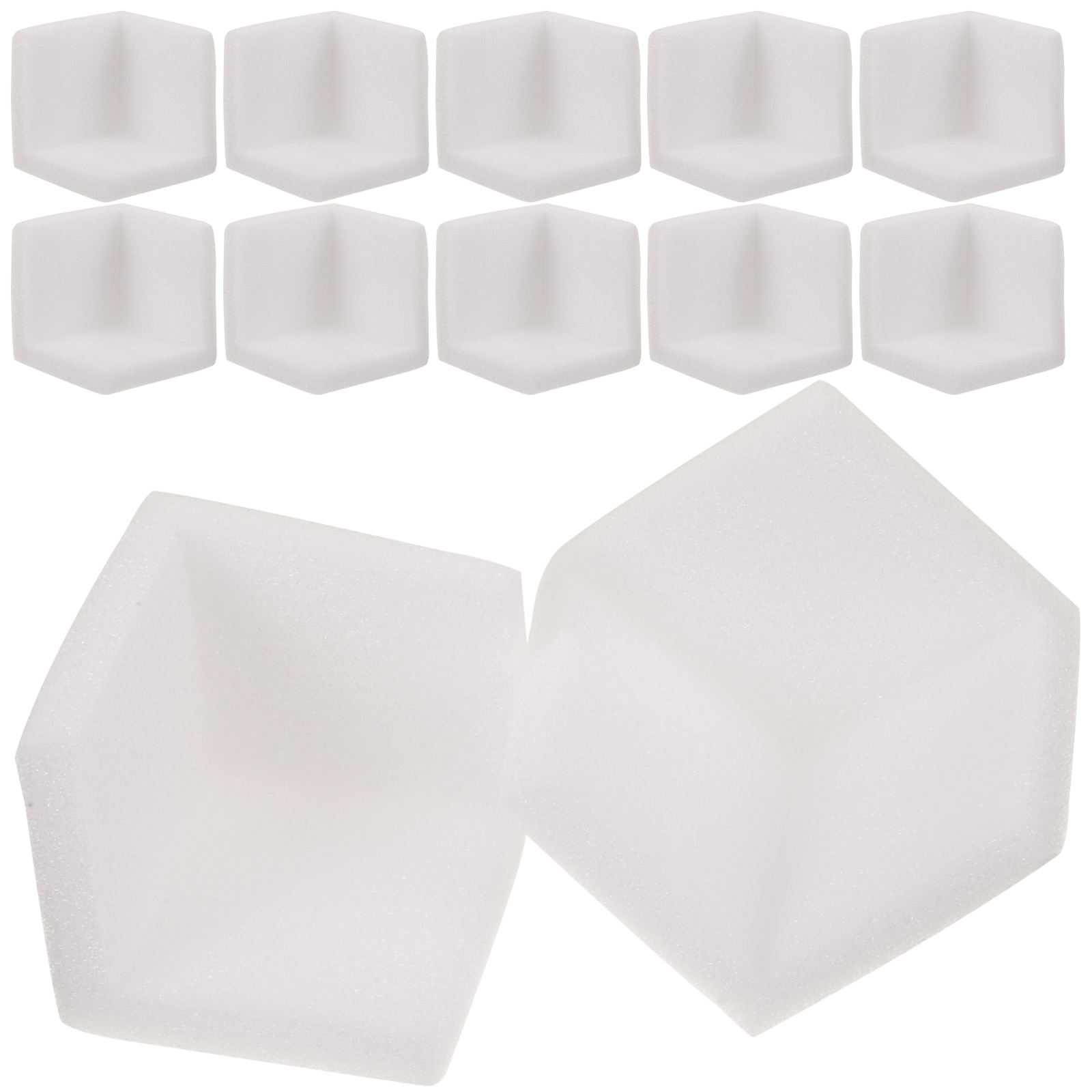 PAMINGONO 50Pcs White Expanded Polyethylene Corner Protectors for ...