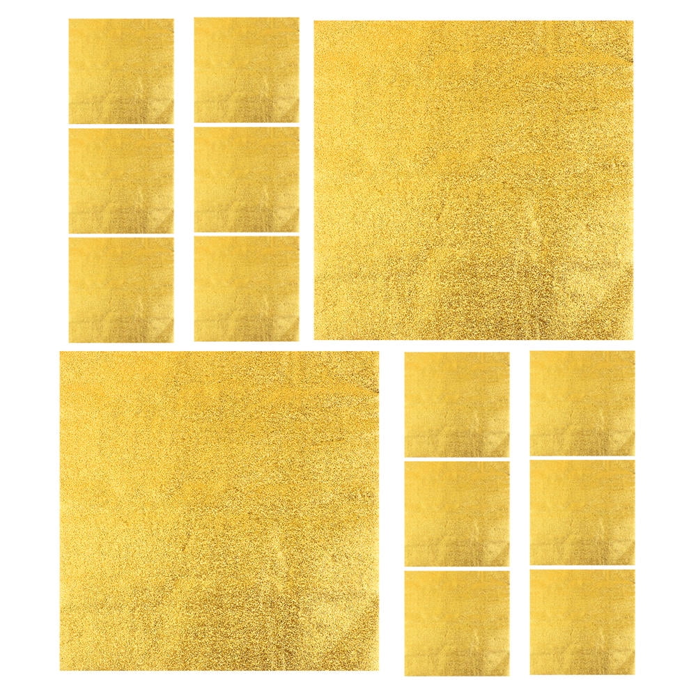 PAMINGONO 50Set Candy Foil Wrappers Golden Color Easy to Shape and Cut ...