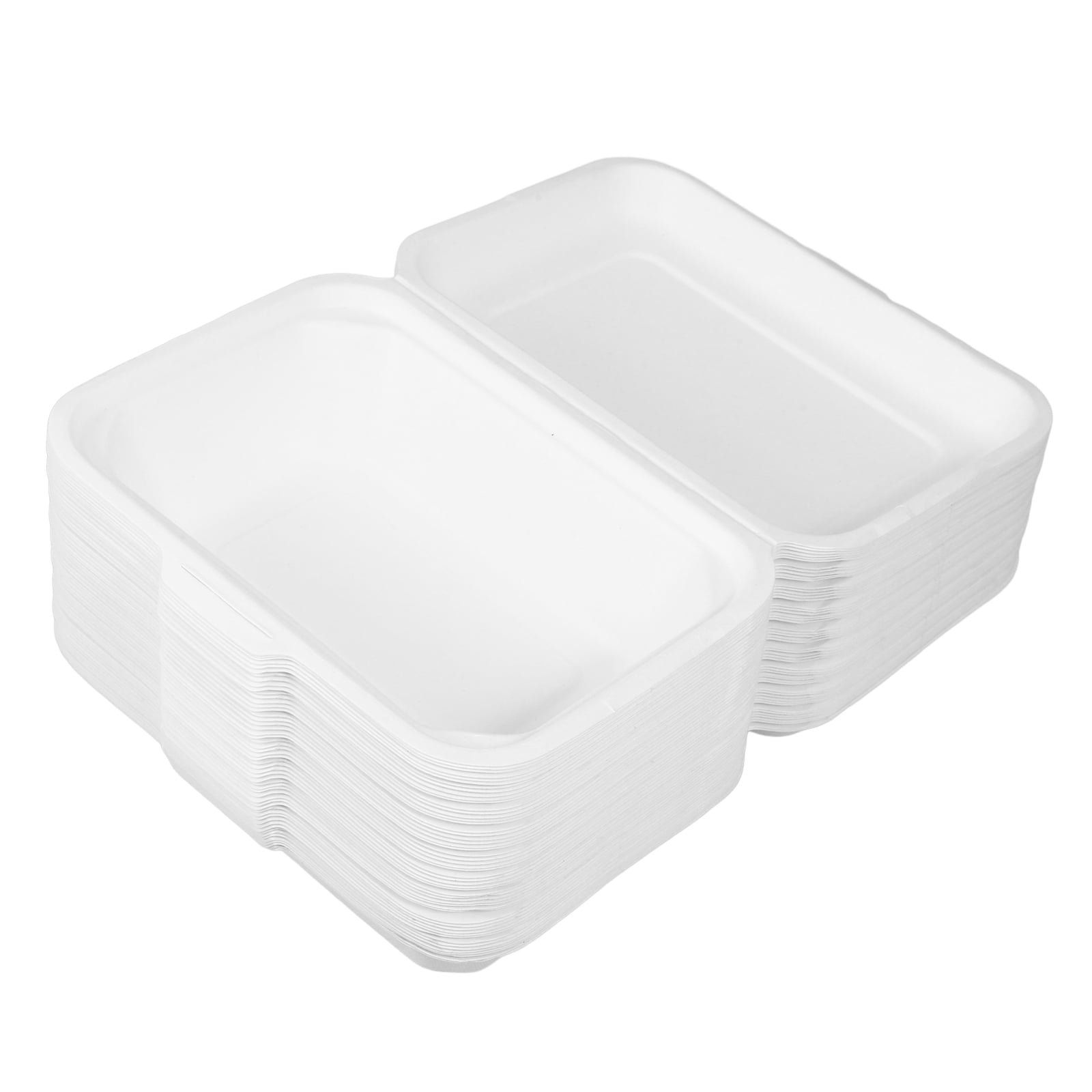 PAMINGONO 50pcs Disposable Food Boxes Takeout Containers For Safe Food ...