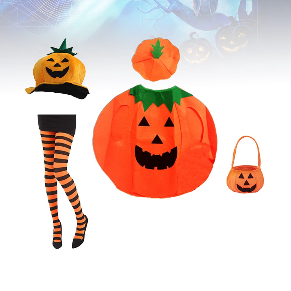 PAMINGONO 56Pcs Pumpkin Costume Accessories for Party Decorations ...