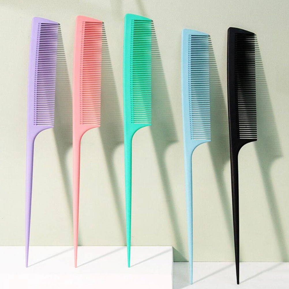 PAMINGONO 5Pcs Purple Haircut Kit Combs for Men and Women - Walmart ...
