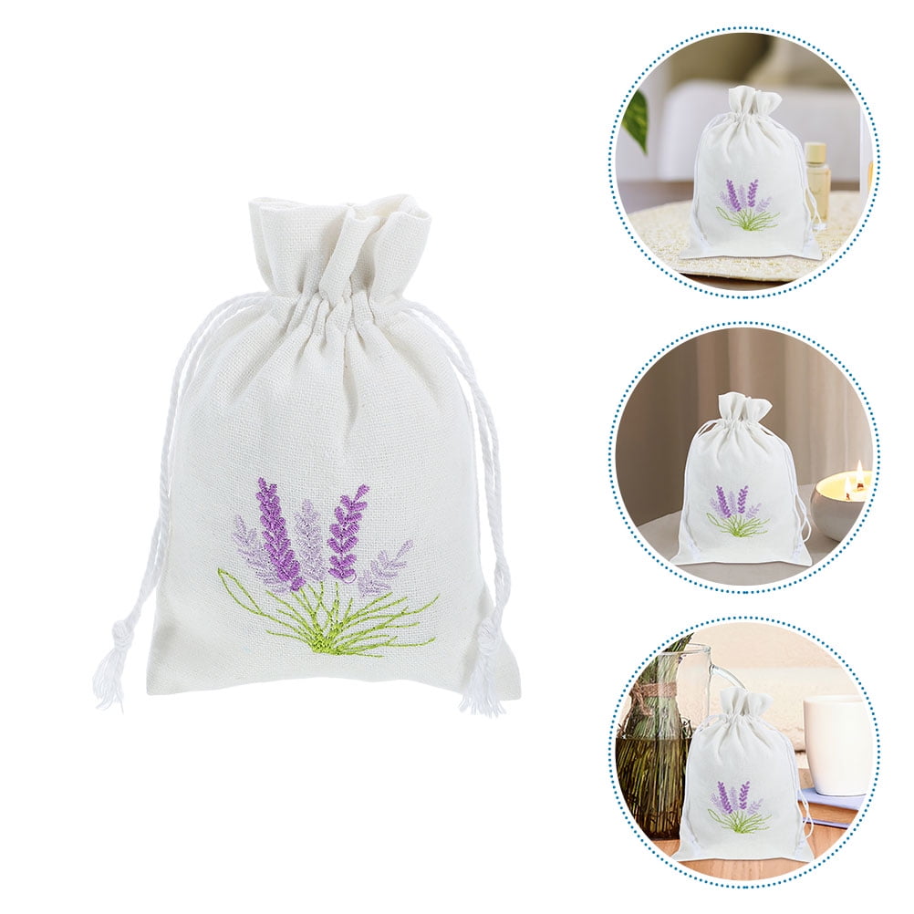PAMINGONO 5Pcs Small Sachet Bags Sachet Empty Bags Lavender Pattern ...