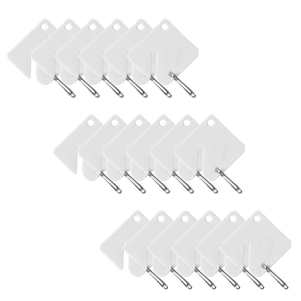 PAMINGONO 60Pcs Blank Key ID Labels for Keys and Hotels Key Tag with ...
