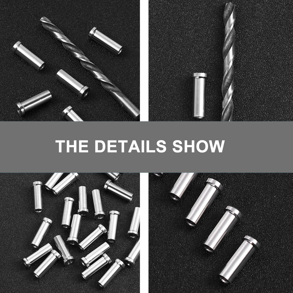 PAMINGONO 66Pcs Railing Protector Sleeve Set Stainless Steel Wire Rope ...